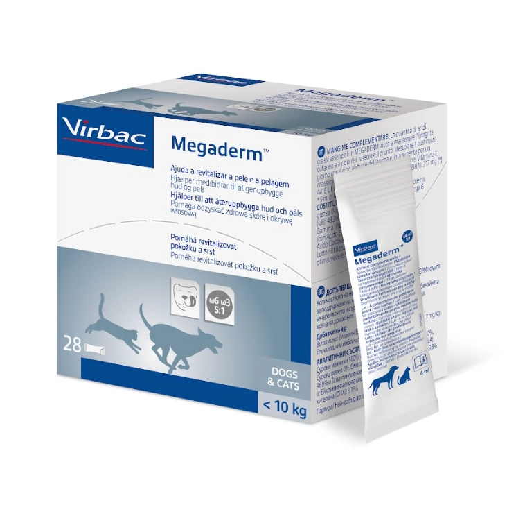 Virbac Megaderm for Dogs and Cats 28x4ml | AgbZoo Pet Shop